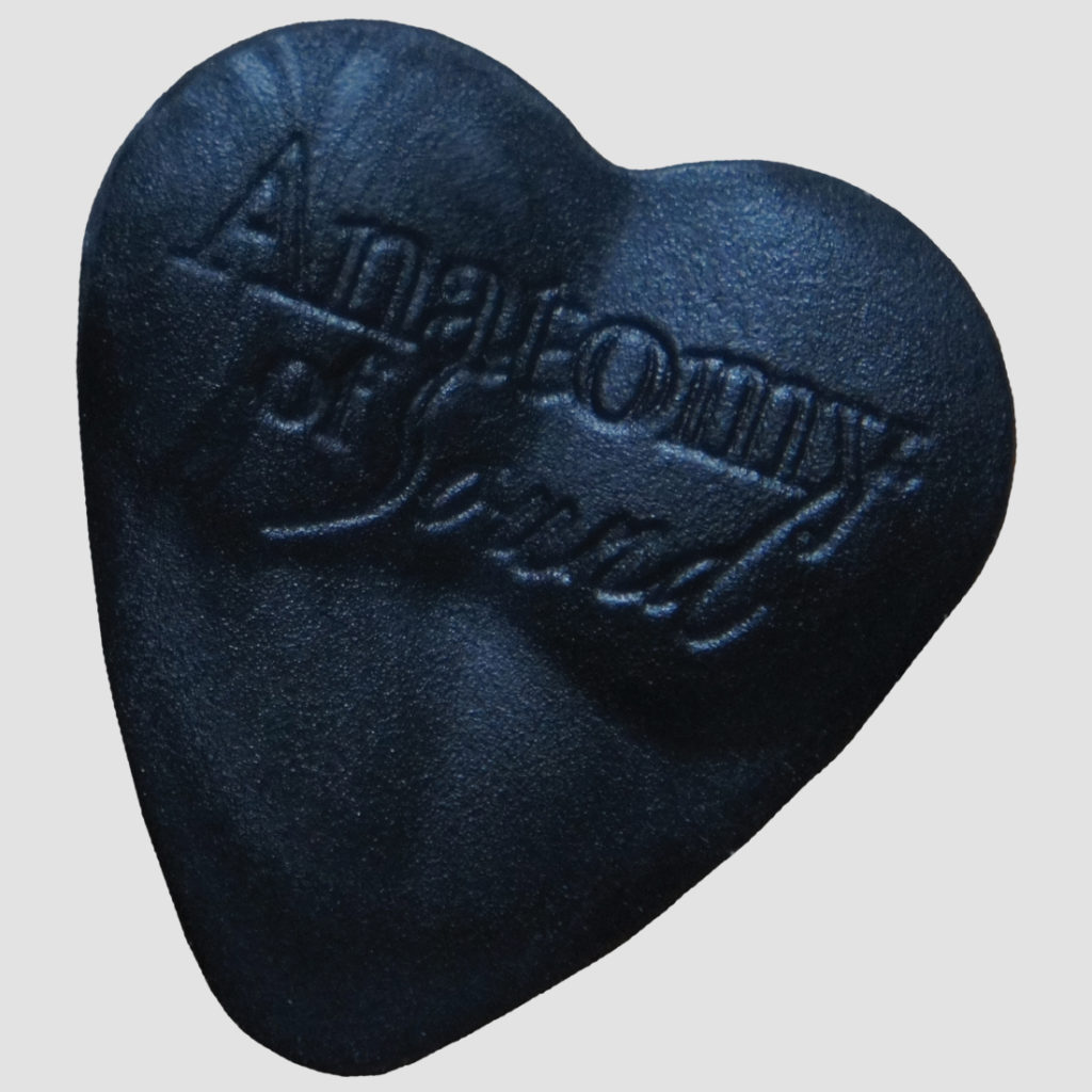 Heart BeatGuitar6 Pack, Rigid – Anatomy of Sound : 3D Guitar Picks
